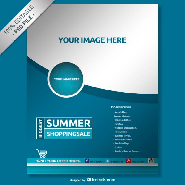 Flyers Photoshop Templates Bunnymediazoneo1